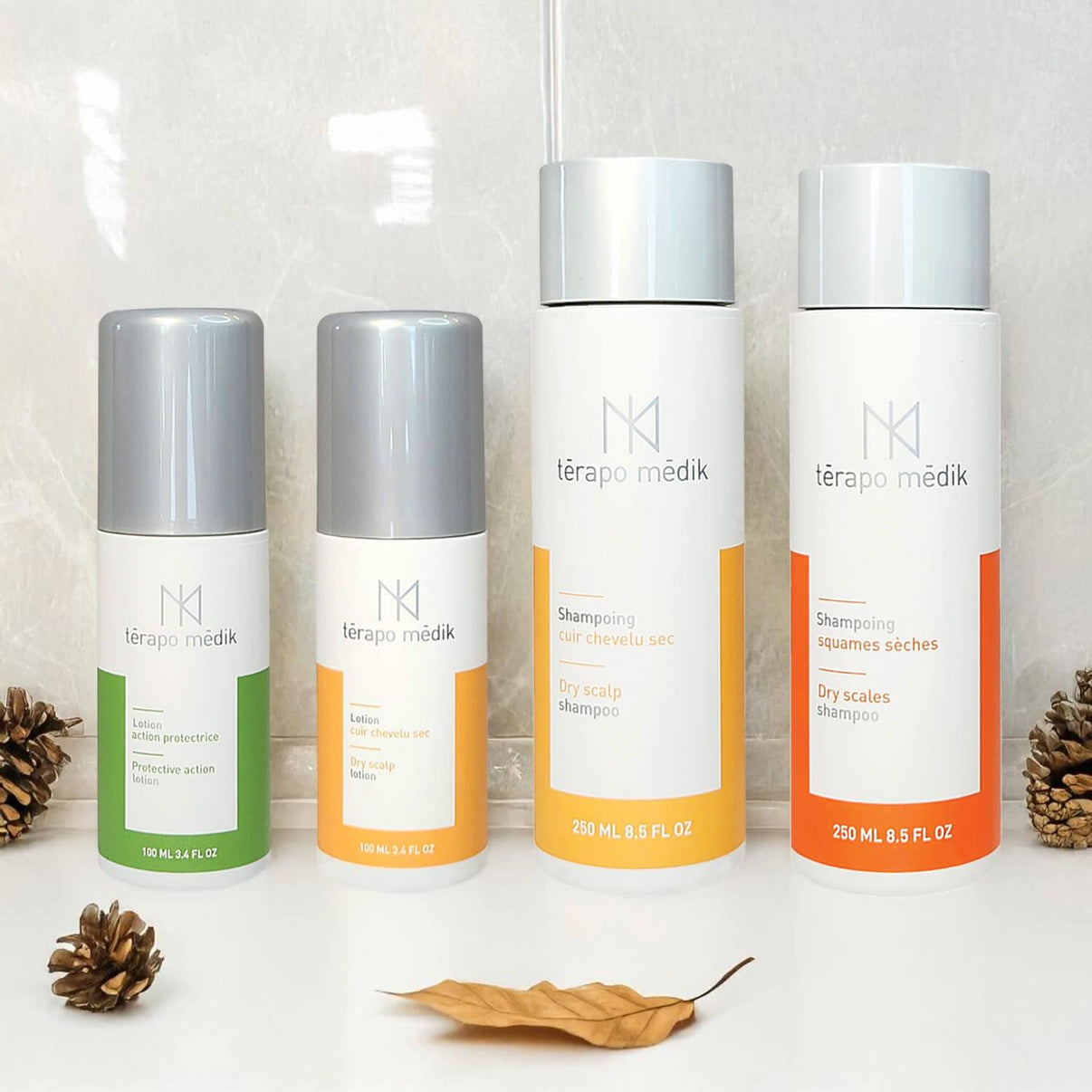 Shampoings Psoriasis avec Lotions - Squames Légères et Démangeaisons